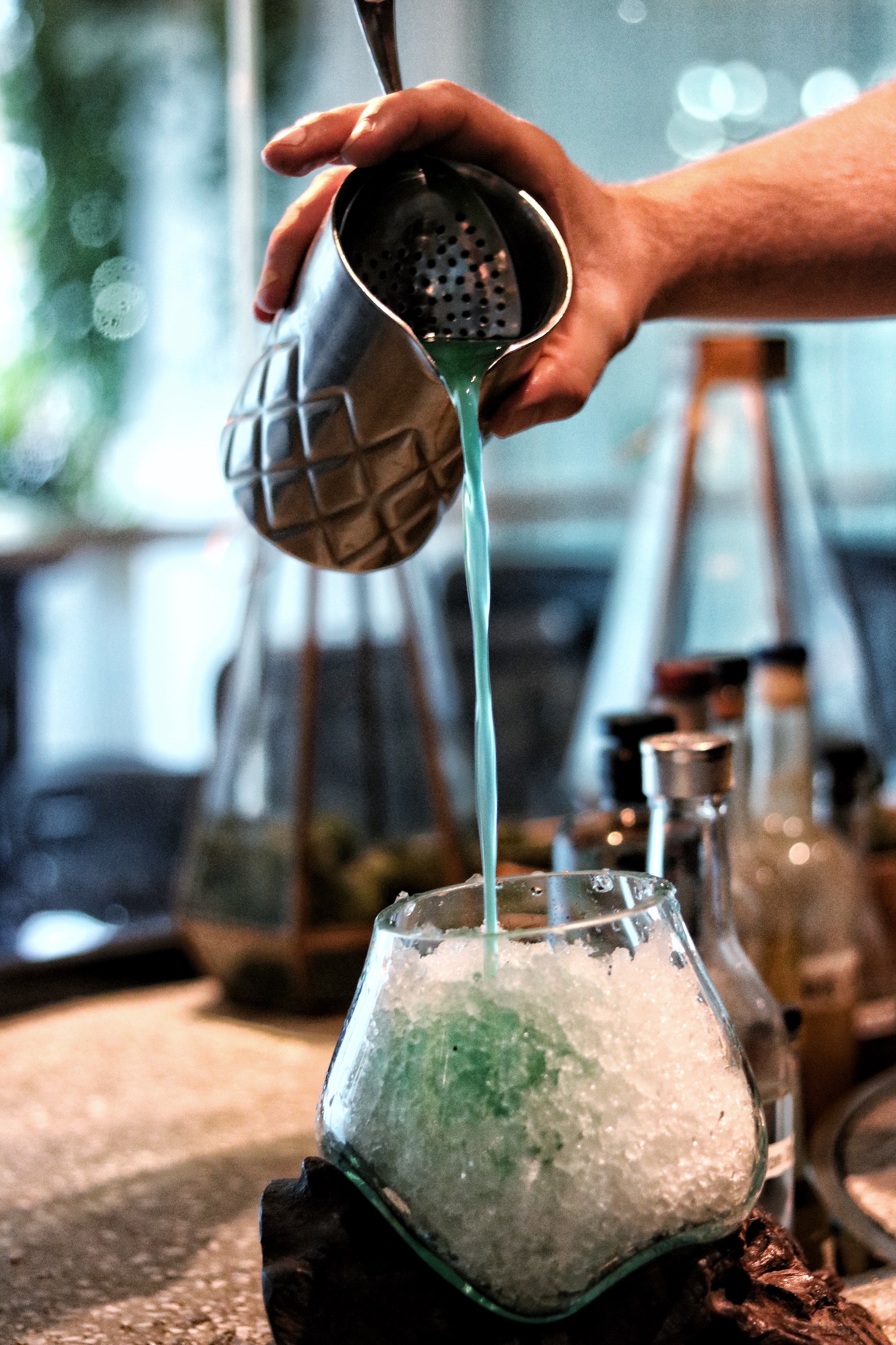 Botanist Bar and Cocktail Lab - Happily Pink