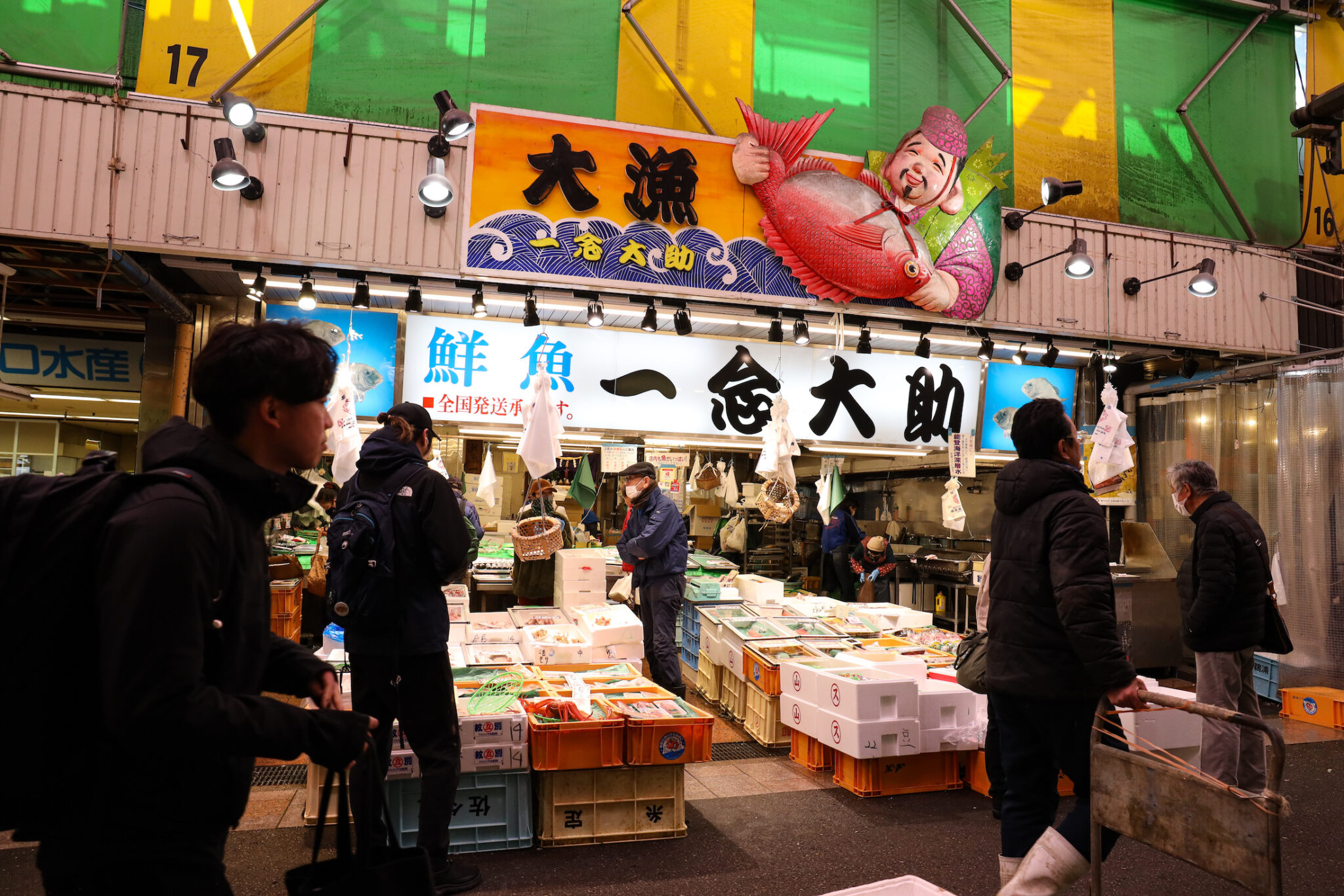 What to Eat at Omicho Market in Kanazawa, Japan - Happily Pink